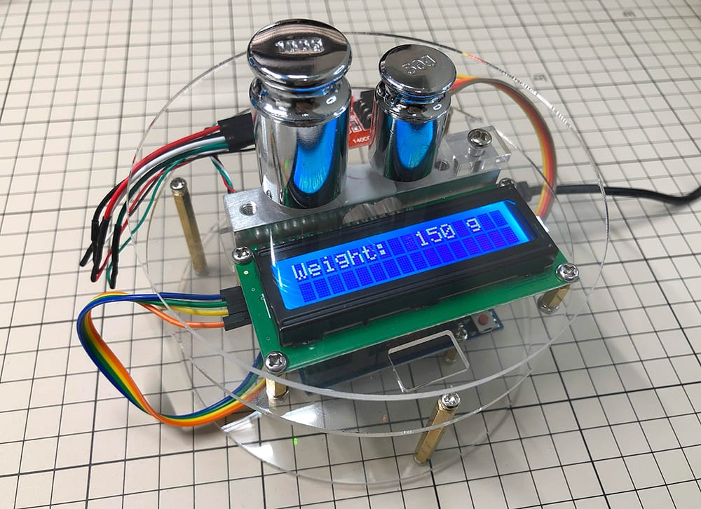 Arduino HX711電子秤完整範例